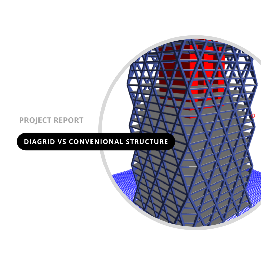 Conventional And Diagrid Structure Structurex